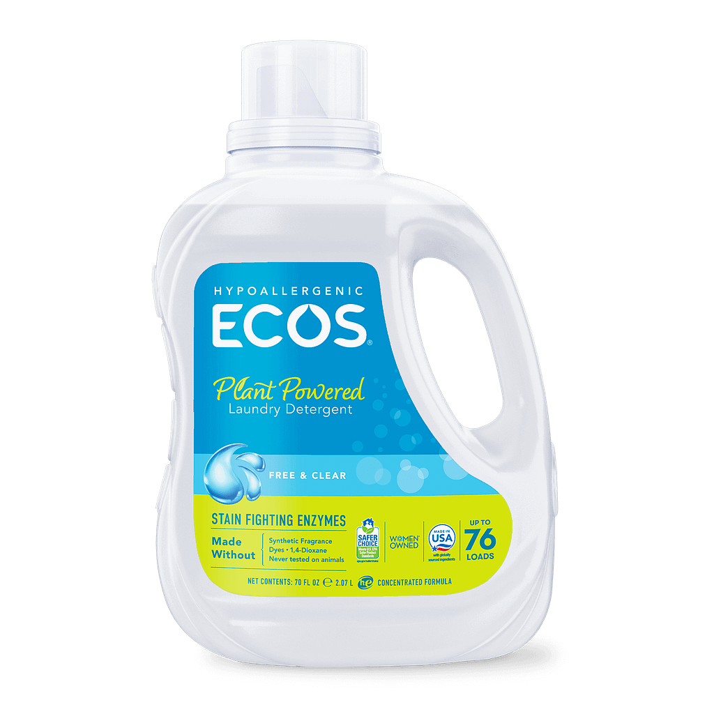 Eco-Conscious Laundry Detergents Powered By Plants - ECOS®