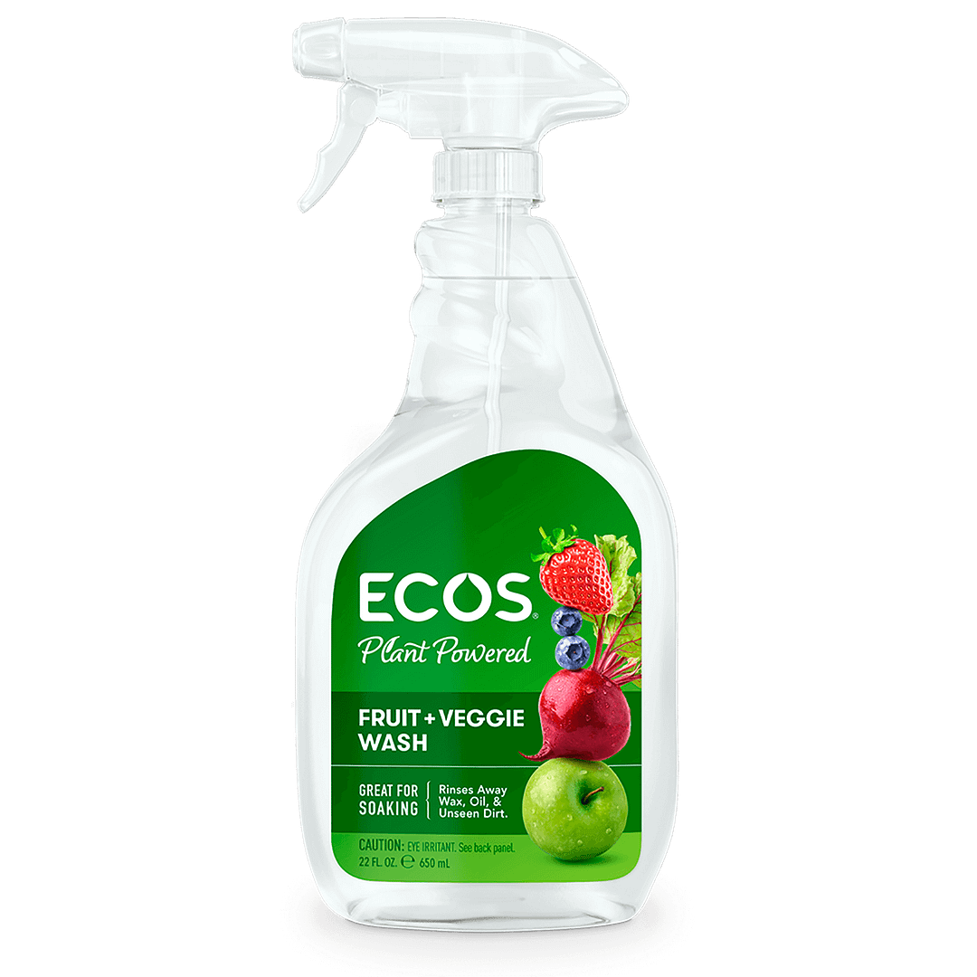 Fruit & Veggie Wash Spray For Cleaner Produce - ECOS®