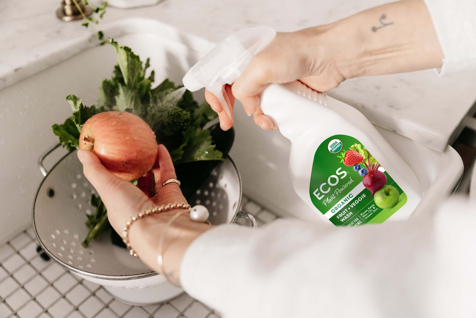 Fruit & Veggie Wash: 3 Easy-to-Follow Steps for Cleaner Produce - ECOS®
